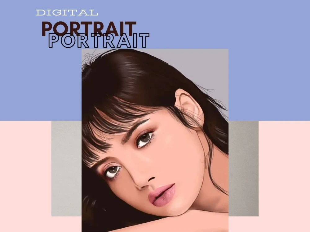An amazing semi-realistic digital portrait. | Upwork