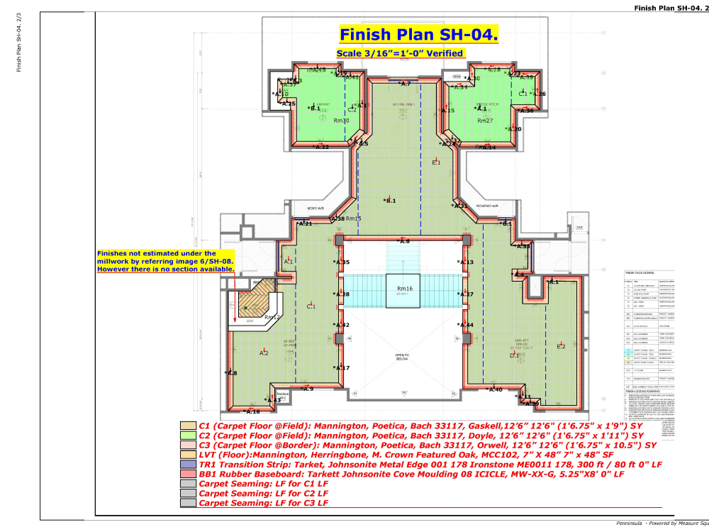 Accurate Flooring Material Take 0ff Using RFMS and Measure Square ...