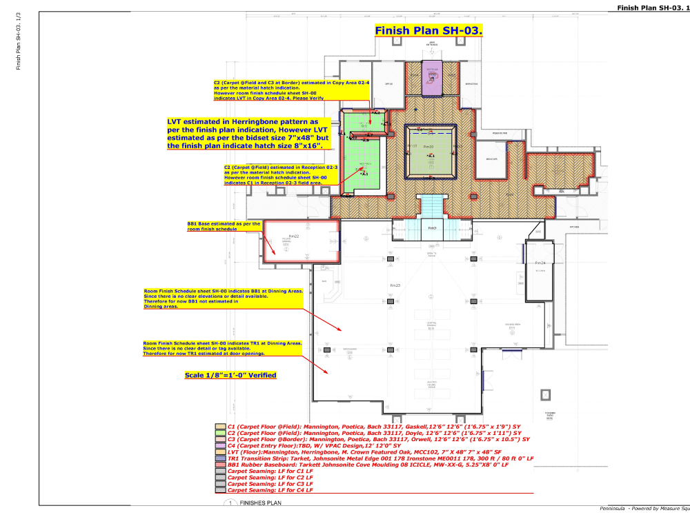 Accurate Flooring Material Take 0ff Using RFMS and Measure Square ...