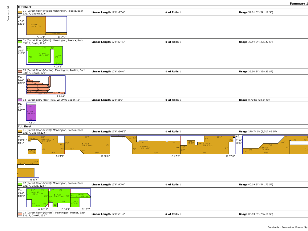 Accurate Flooring Material Take 0ff Using RFMS and Measure Square ...