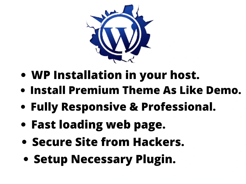 Wordpress Theme Plugins Setup And Customizations Upwork