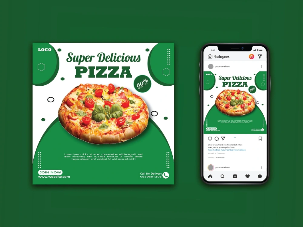 Professional high quality social media ads post design | Upwork