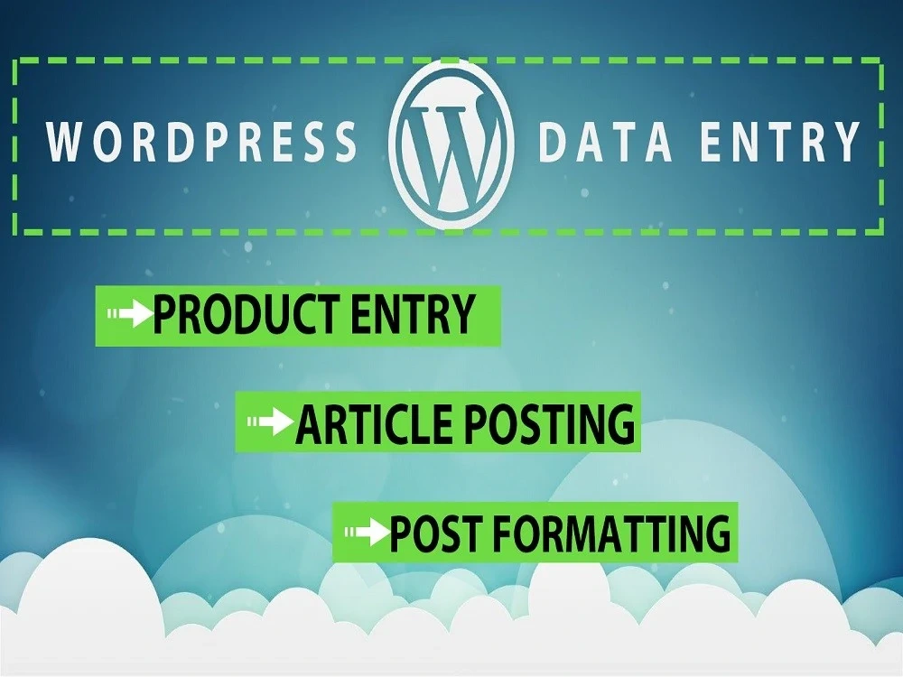 Fantastic WordPress data entry support for your business | Upwork