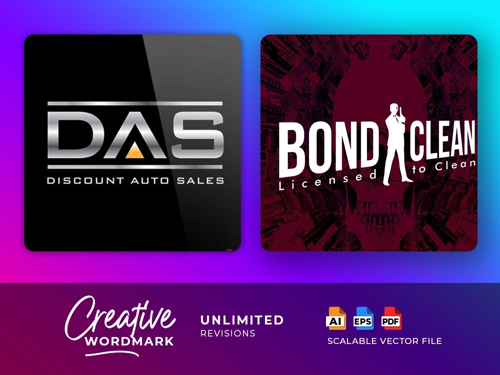 Modern Typography / Wordmark logo for your brand. | Upwork