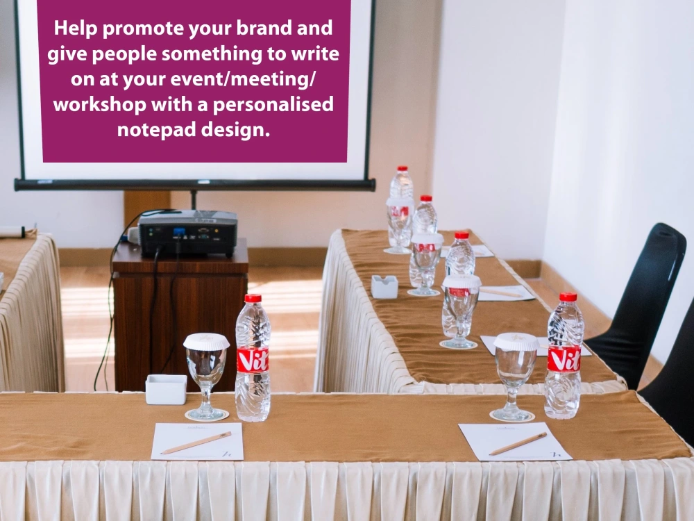 Notepad design to use at meeting and conferences | Upwork