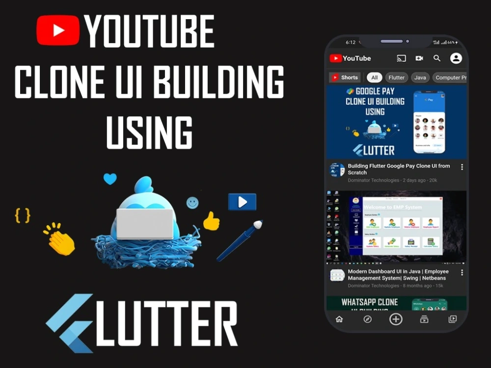 A Hybrid App with Frontend and Backend using Flutter and Firebase | Upwork