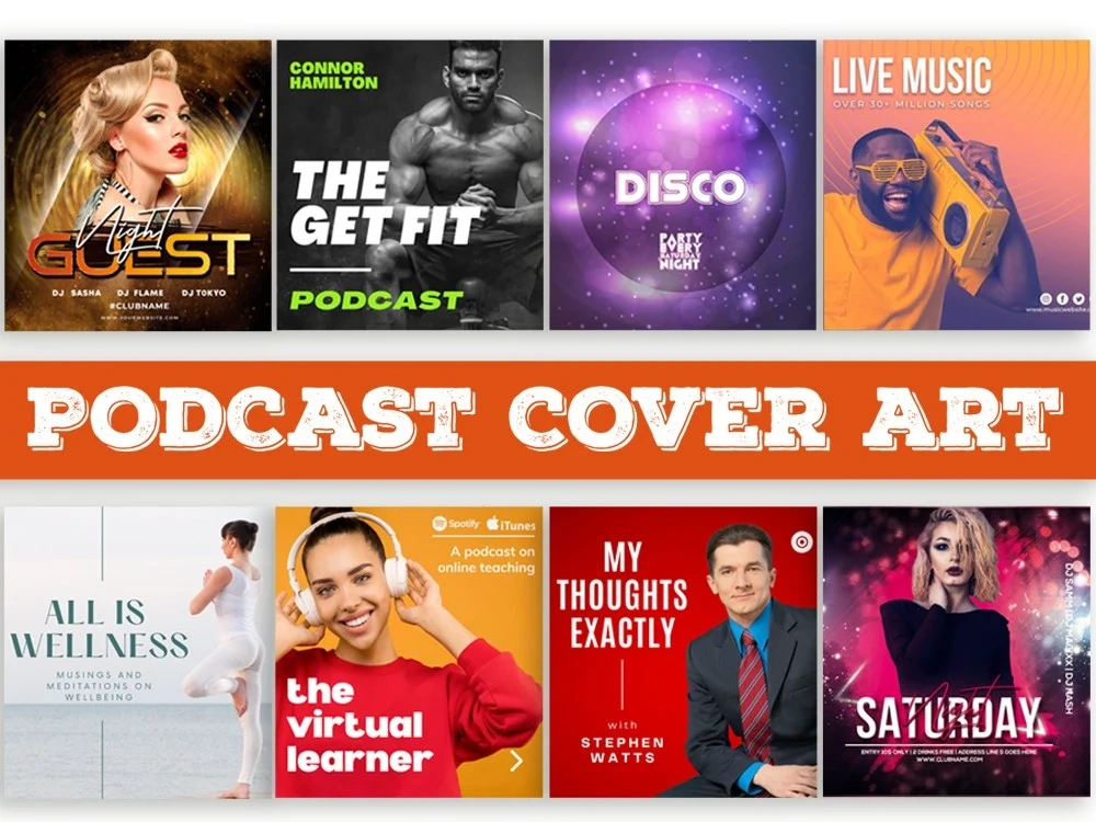 A Professional Podcast Cover Art | Upwork