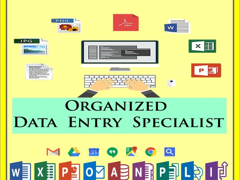 All types of data entry services with 100% accuracy | Upwork