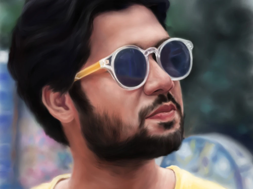 A portrait (realistic), caricature, cartoon | Upwork