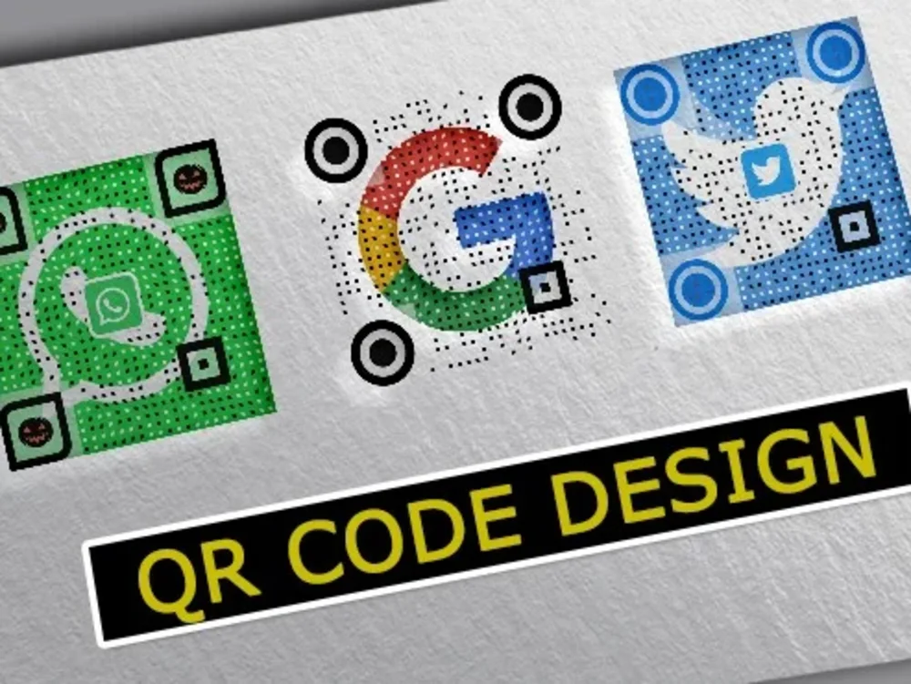 Professional qr code design with logo | Upwork