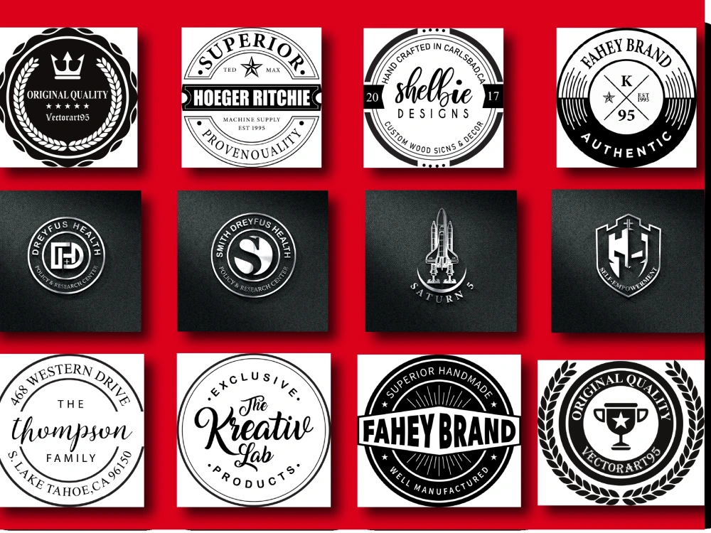 Custom retro vintage logo | Upwork