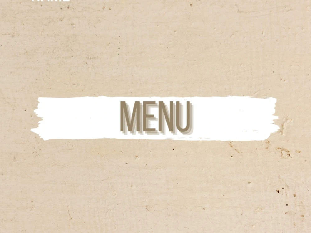 A stylish and rustic menu for your restaurant! | Upwork