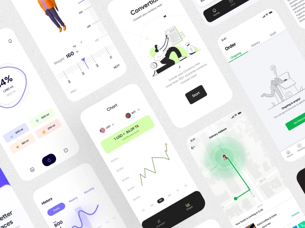 Stunning UI UX for your web, mobile app, and dashboard | Upwork