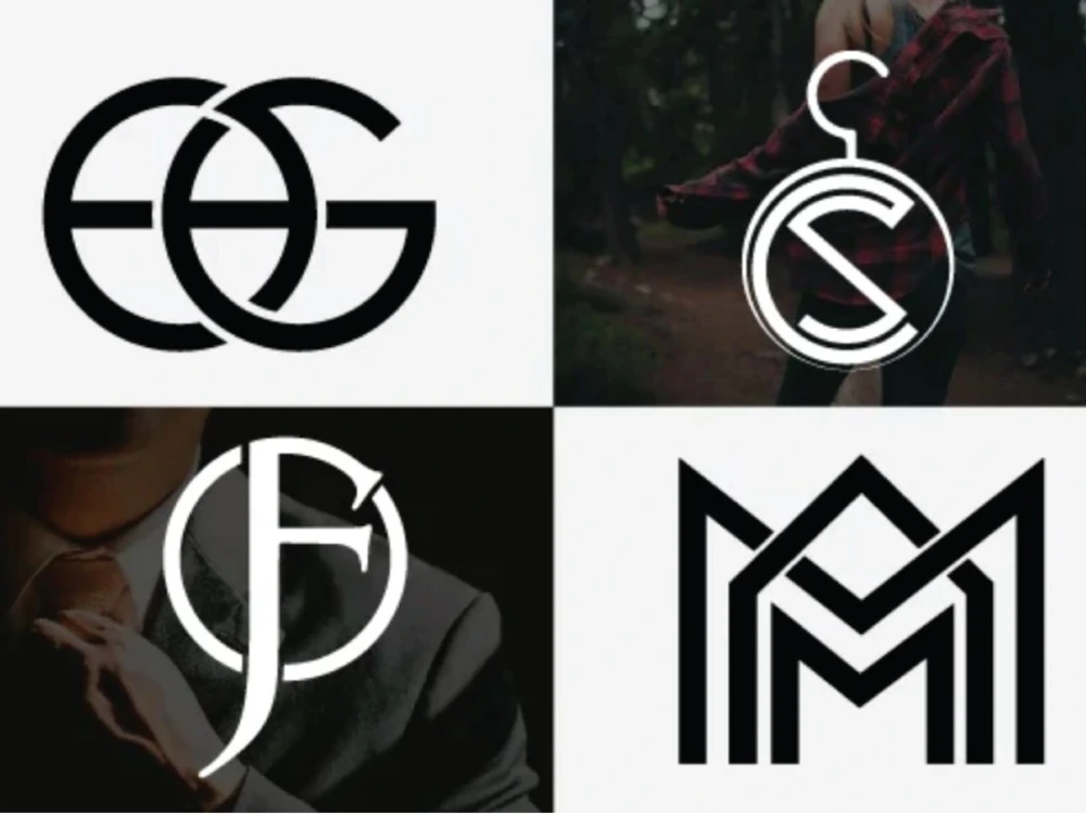 Creative unique monogram logo | Upwork