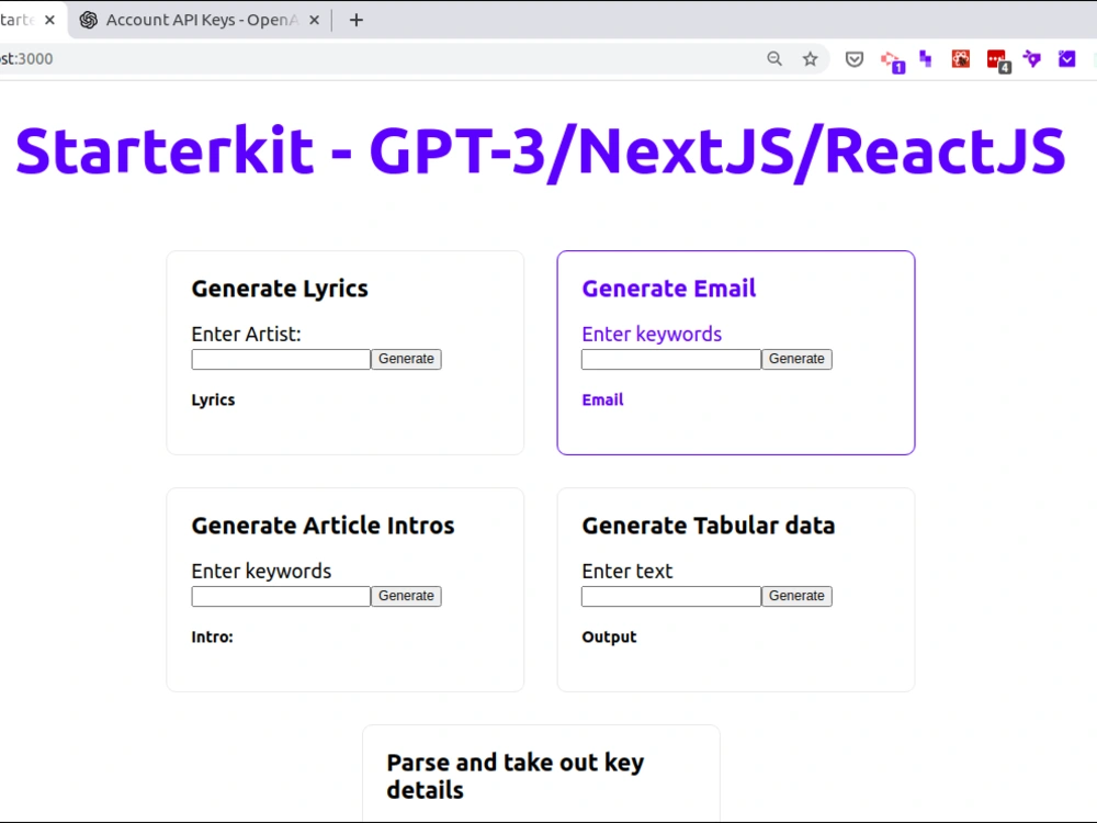 GPT-3 Powered SaaS App with User Auth and Payments | Upwork
