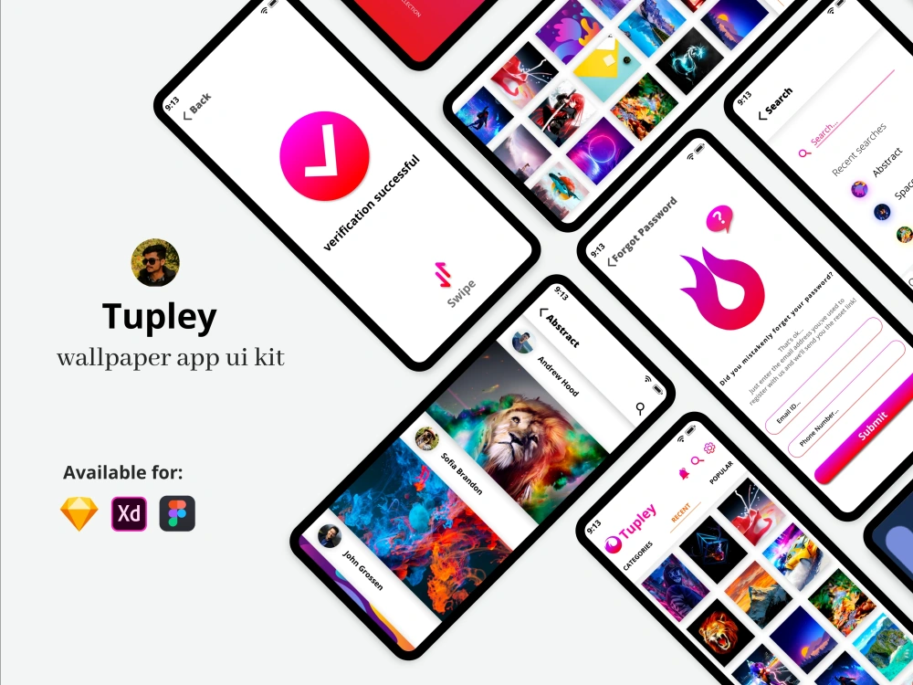Beautiful UI/UX responsive design for your App or Website | Upwork