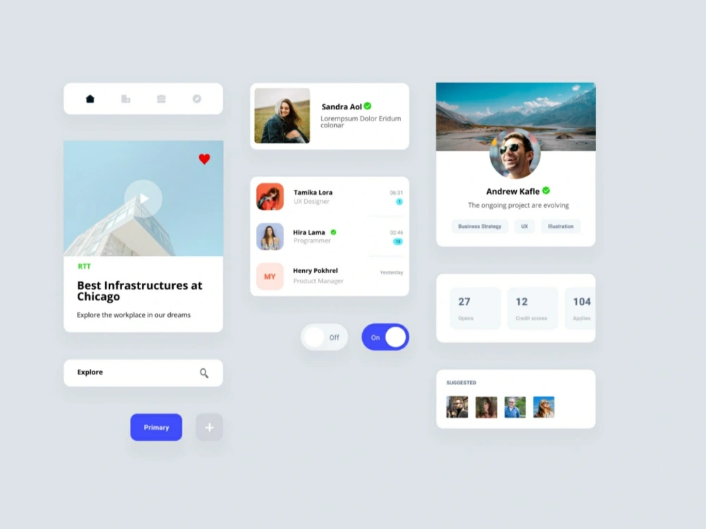 Beautiful UI/UX responsive design for your App or Website | Upwork