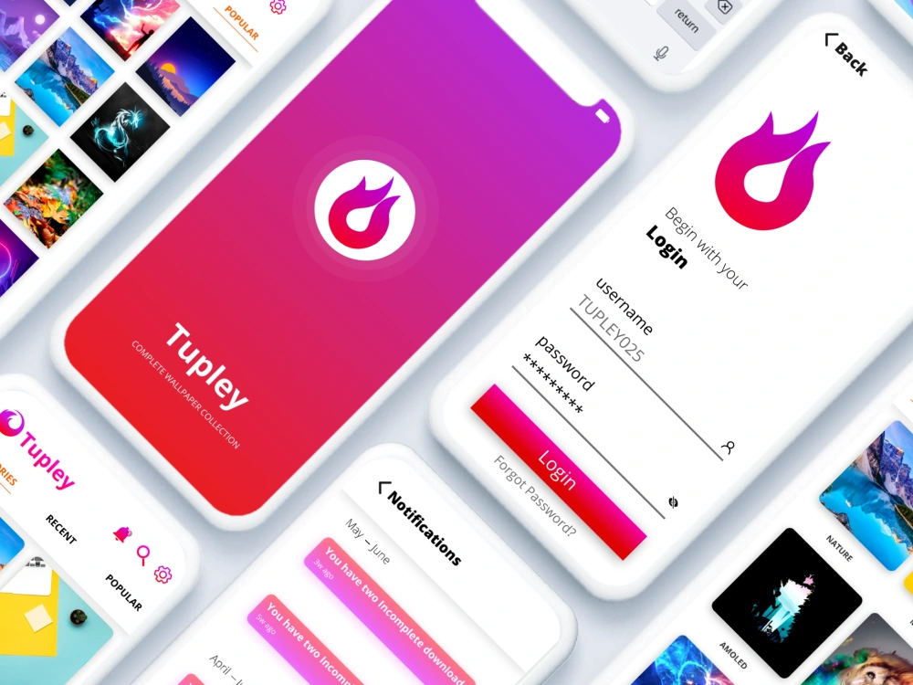 Beautiful UI/UX responsive design for your App or Website | Upwork