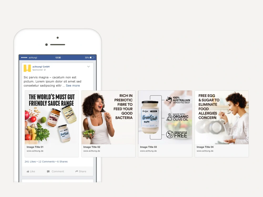 Beautiful social media designs packages for all platforms (FB, IG ect ...