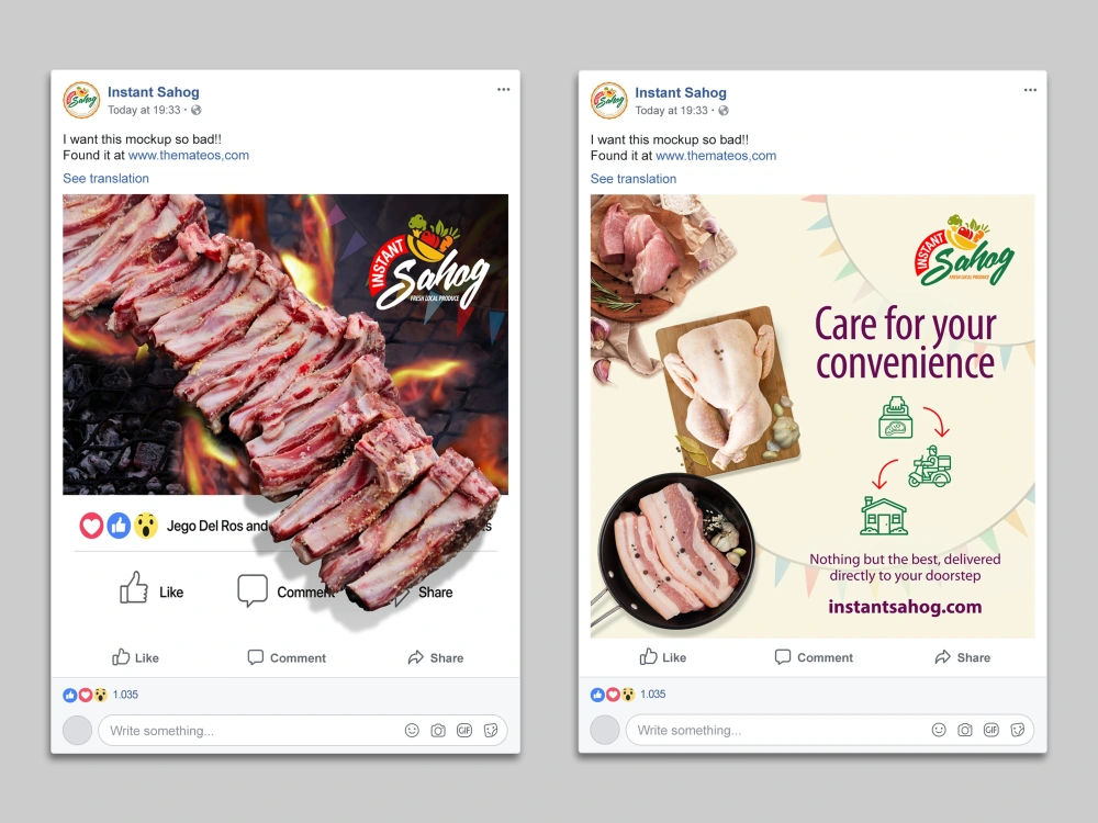 Beautiful social media designs packages for all platforms (FB, IG ect ...