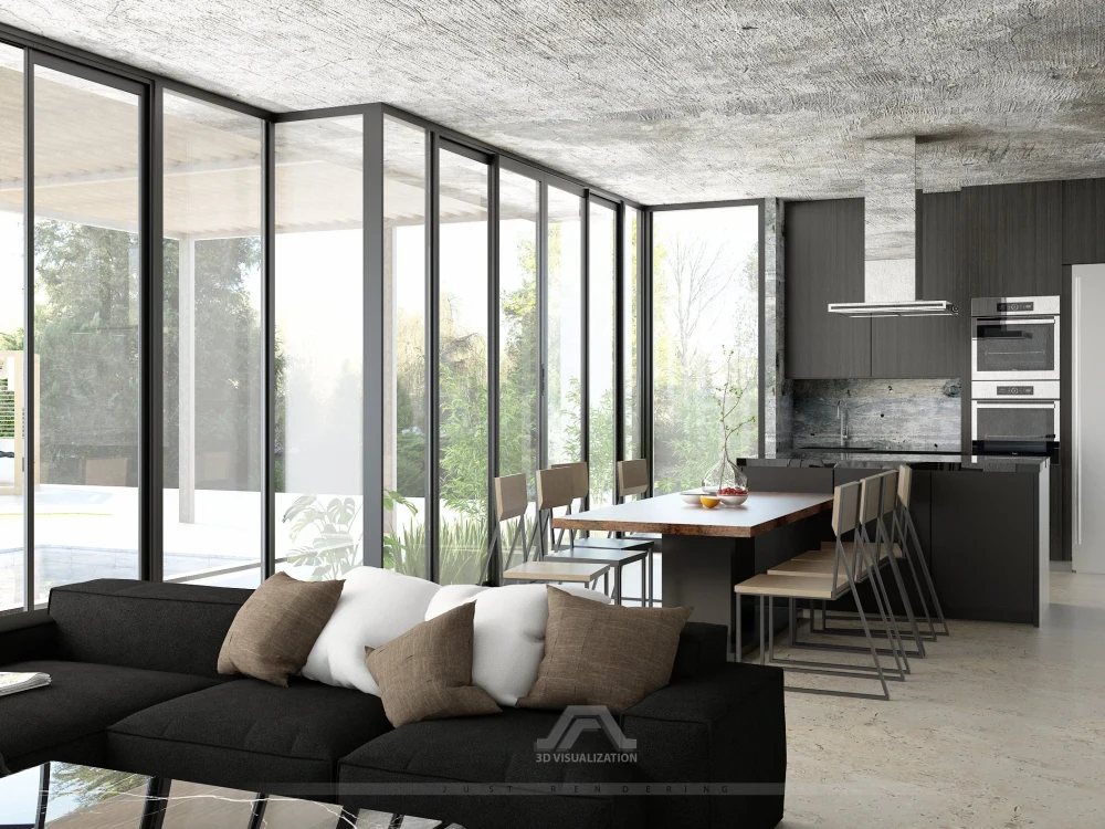A 3D Interior Rendering | Upwork