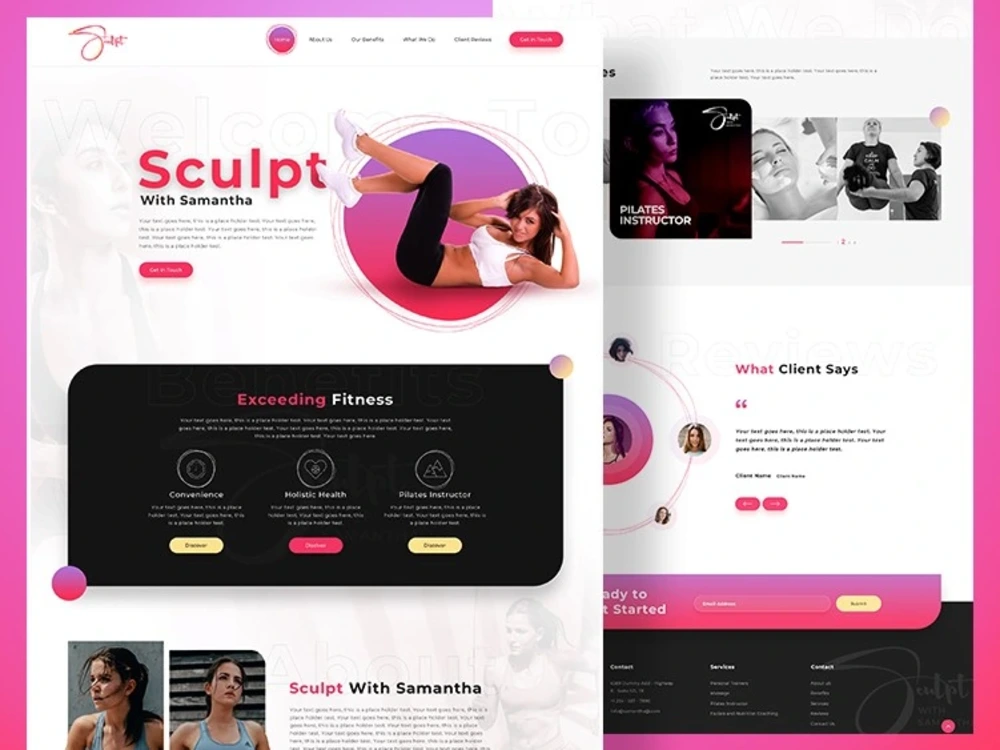 Clean and Creative Web Design | Upwork