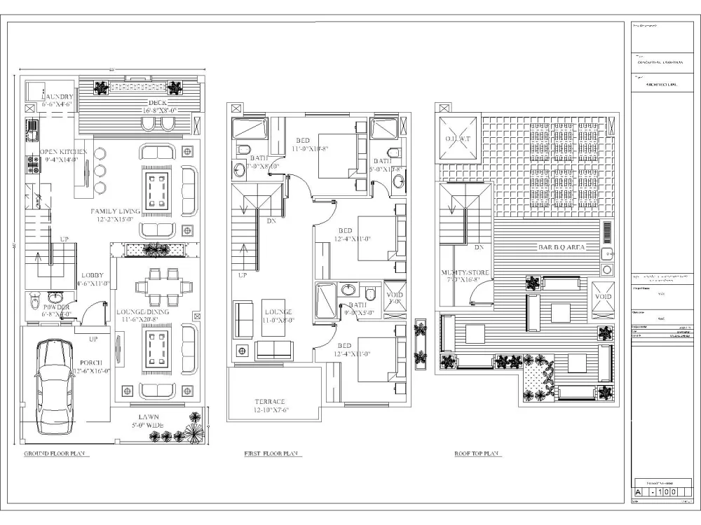 2d drawings of your dream home with working details | Upwork