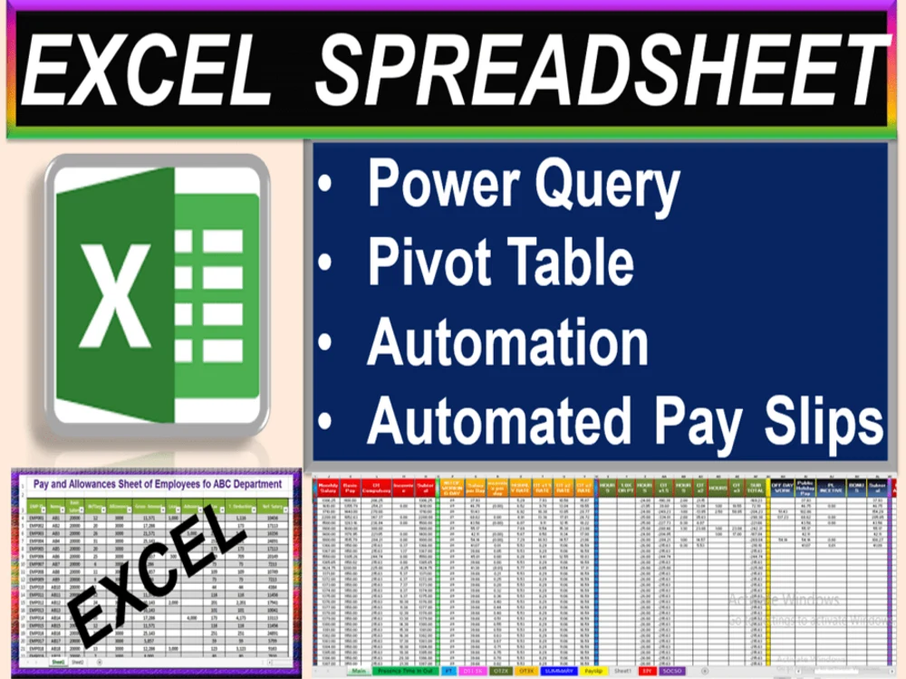 Automated google sheets and excel spreadsheet with formulas/chart/macro | Upwork