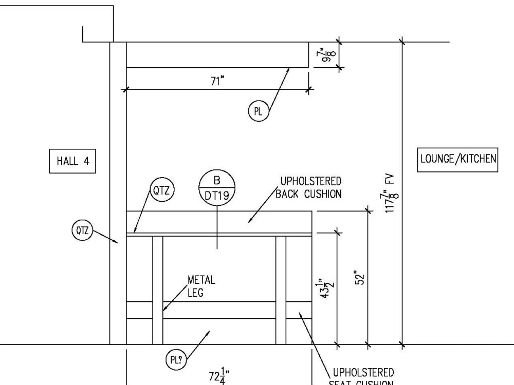 Millwork project drafted perfectly | Upwork