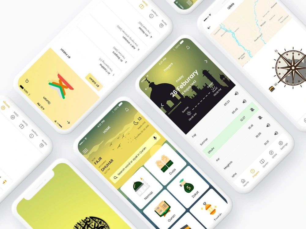 An Eye-Catching mobile app UI UX design | Upwork
