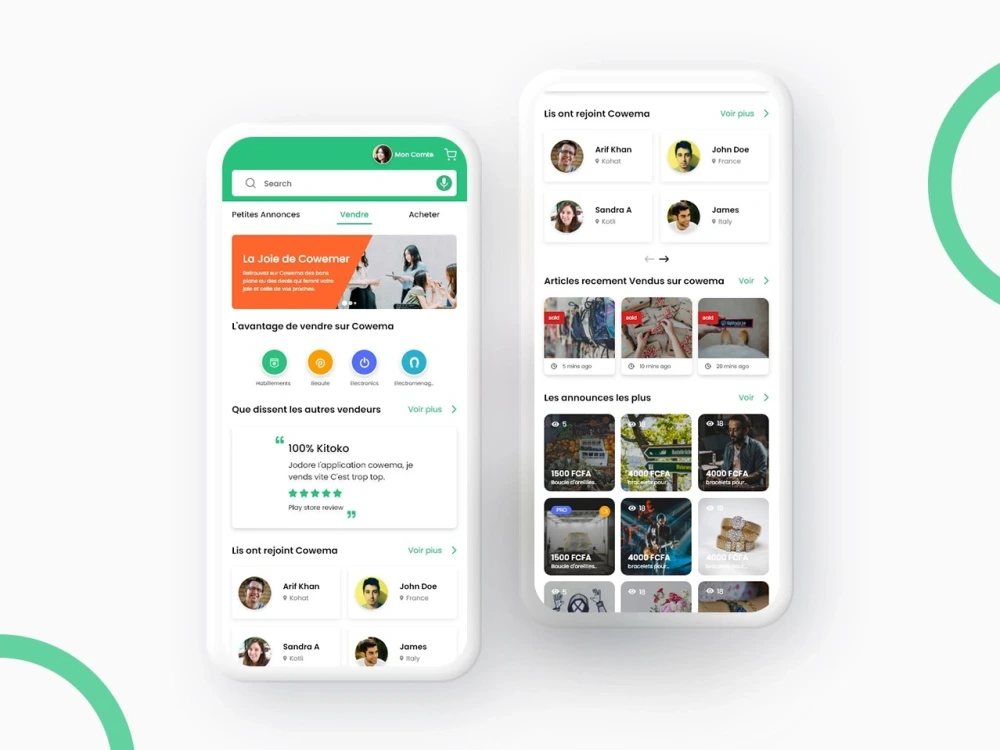 An Eye-Catching mobile app UI UX design | Upwork