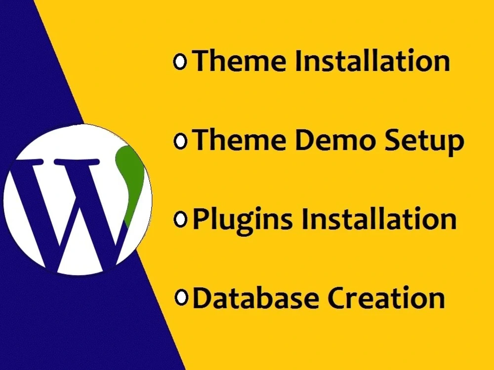 Install WordPress, install theme and theme demo setup | Upwork
