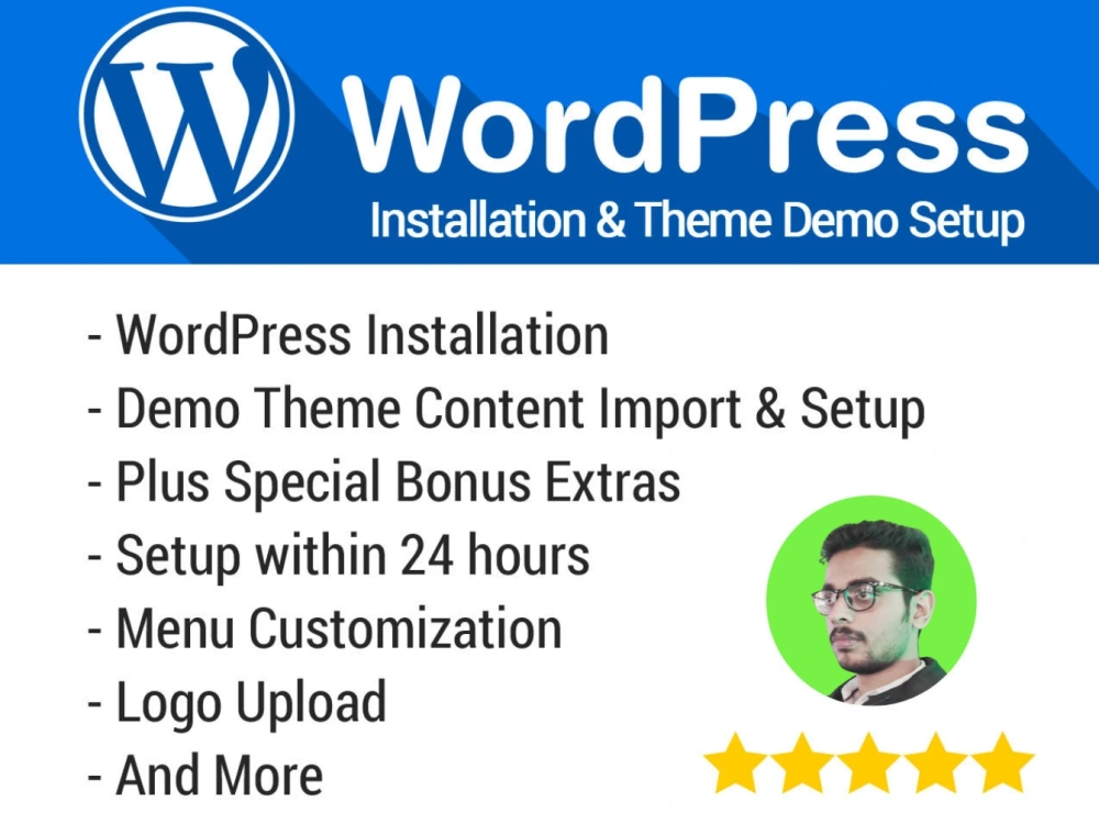 WordPress installation and Theme setup exactly like demo website | Upwork