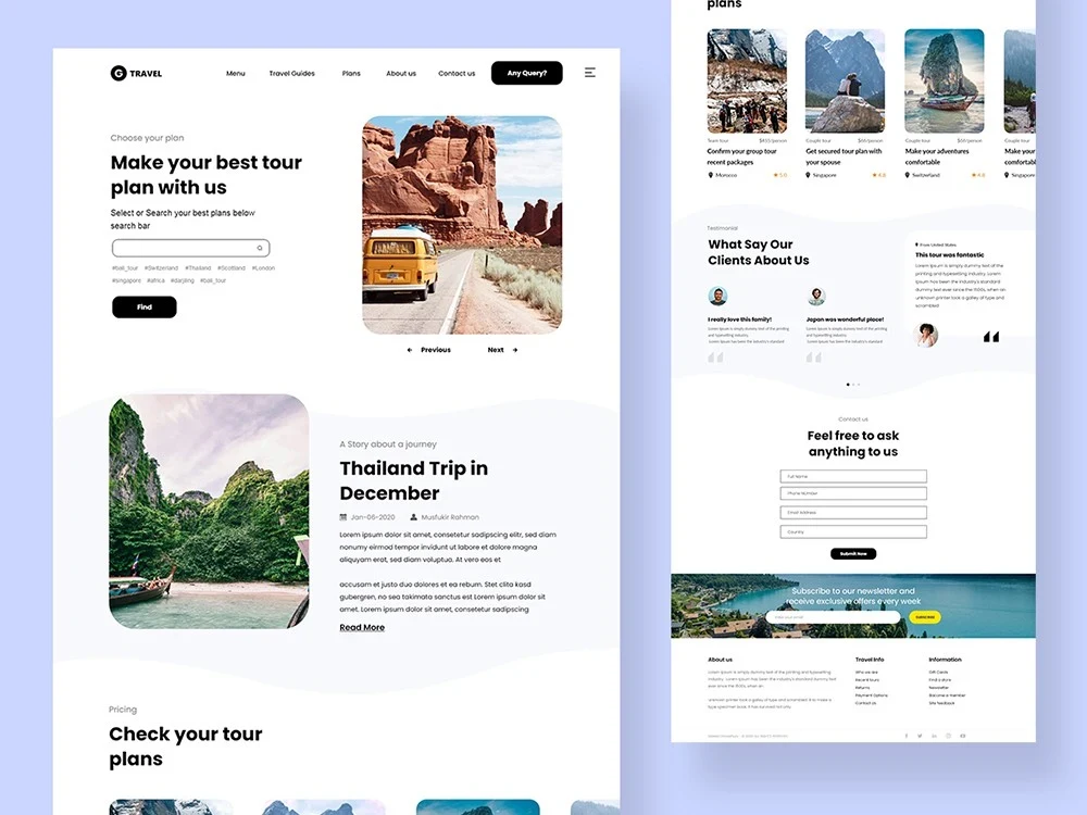Modern web Ui Ux design in psd, xd or figma | Upwork