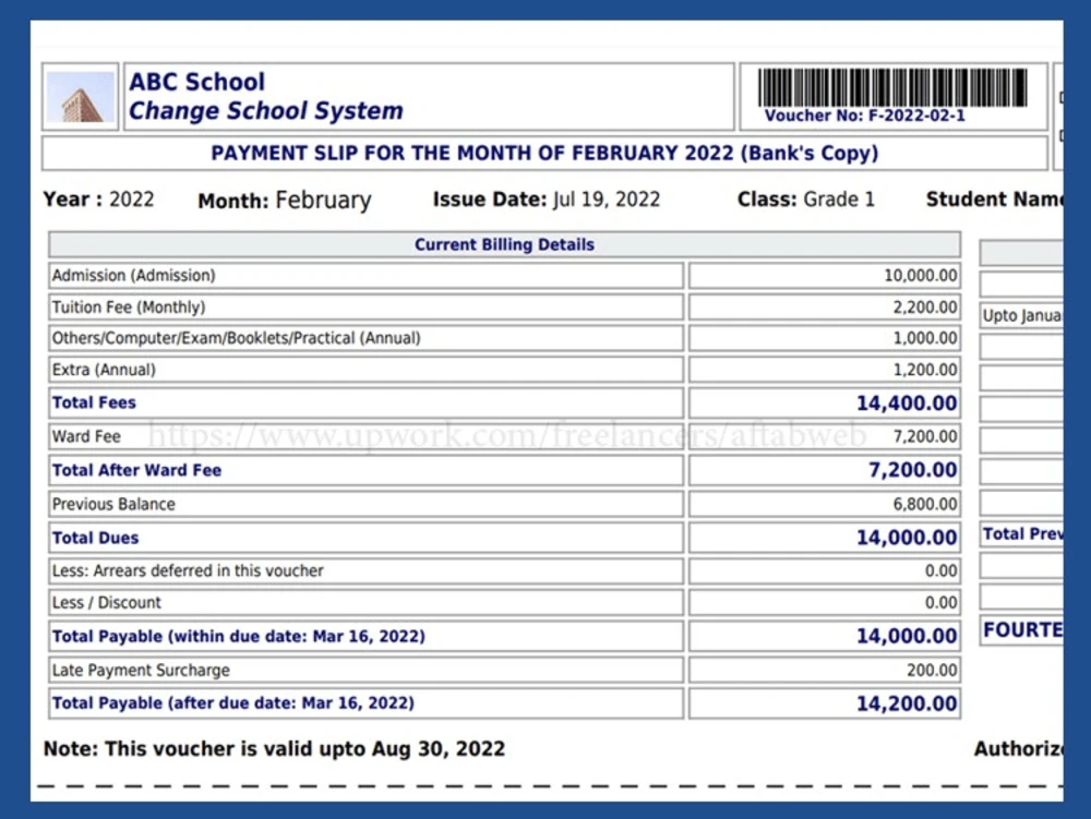 College / School Management Information System / Software | Upwork