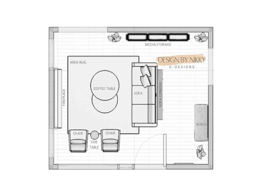 2 Mood Boards, 2D Design Layout, Full Product List, and a Floor Plan ...