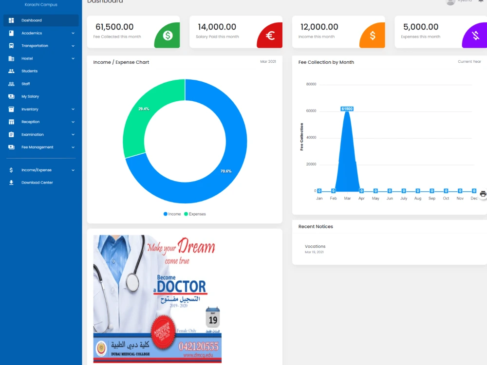A smart looking management system for you business. | Upwork
