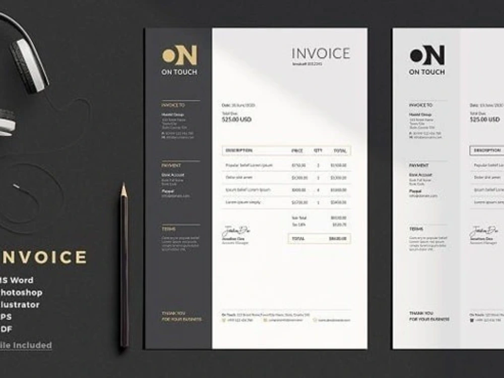 A amazing Invoice Design, Invoice Template, Amazon Invoice | Upwork