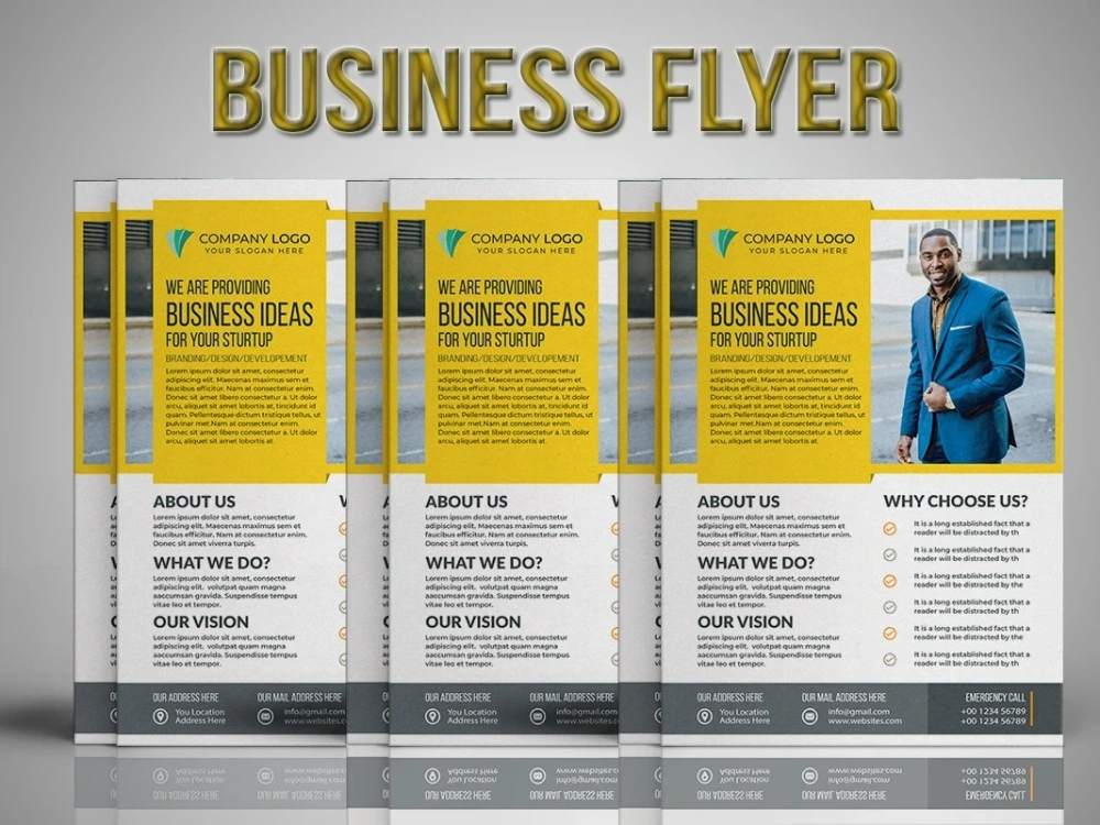 Premium Quality Professional Flyer or Corporate Leaflet Within 24 Hour ...