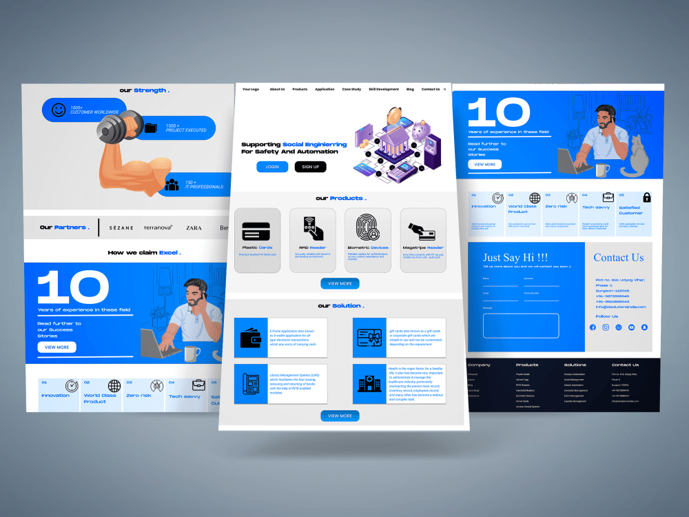 A clean UI / UX development | Upwork