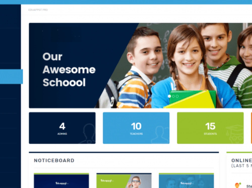 A complete web school management system | Upwork