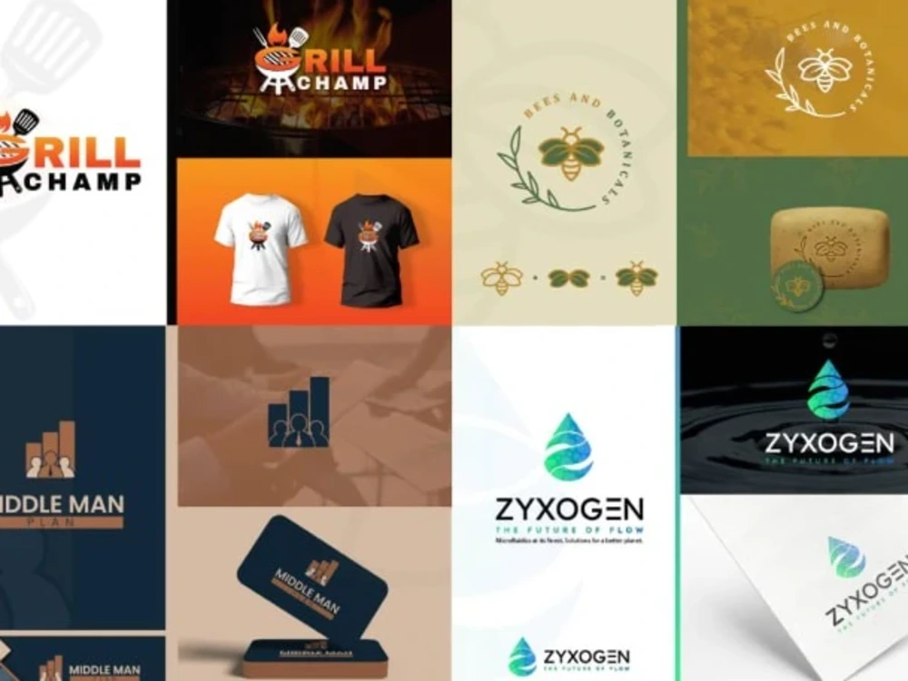 A professional logo design and brand identity for your business | Upwork