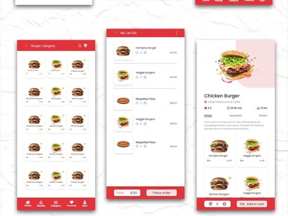 Fantastic clean, simple,minimal mobile app ui/ux for your business | Upwork