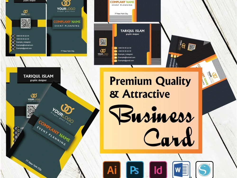 Attractive Premium Quality Business Card | Upwork