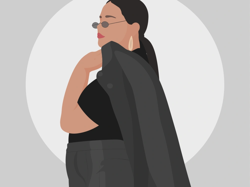 A minimalist portrait illustration from your photo | Upwork