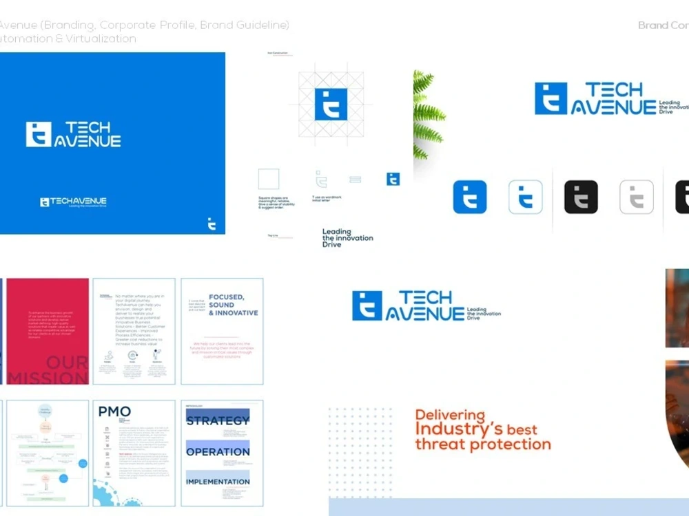 An engaging & professional logo brand guideline | Upwork