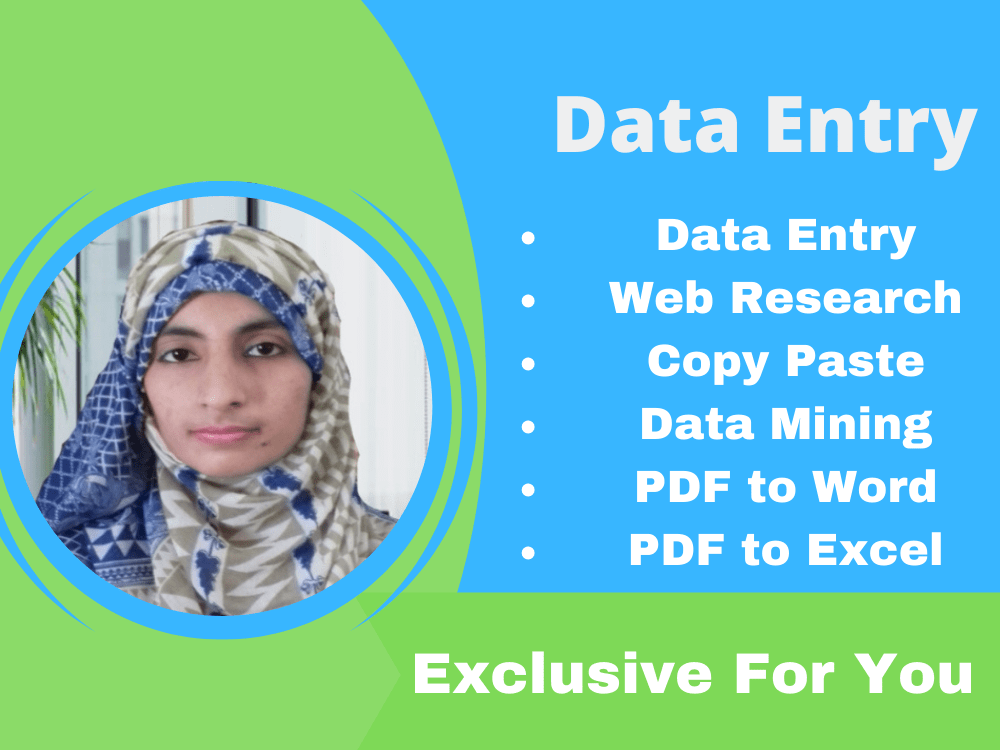 Perfect data entry service | Upwork