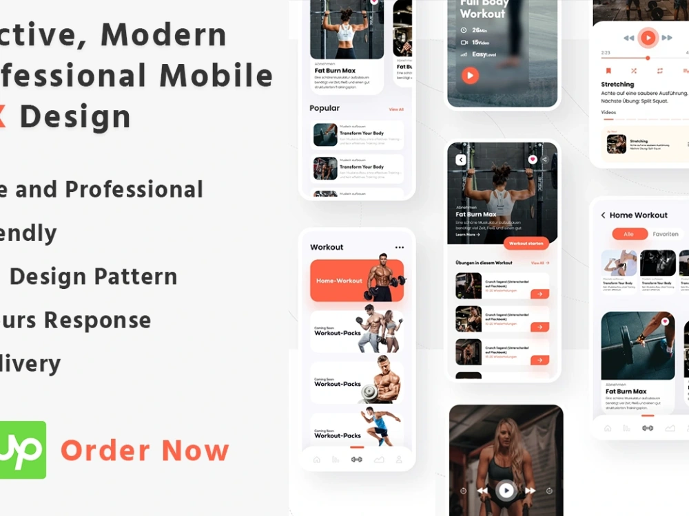 Premium user friendly UI/UX web and mobile design | Upwork