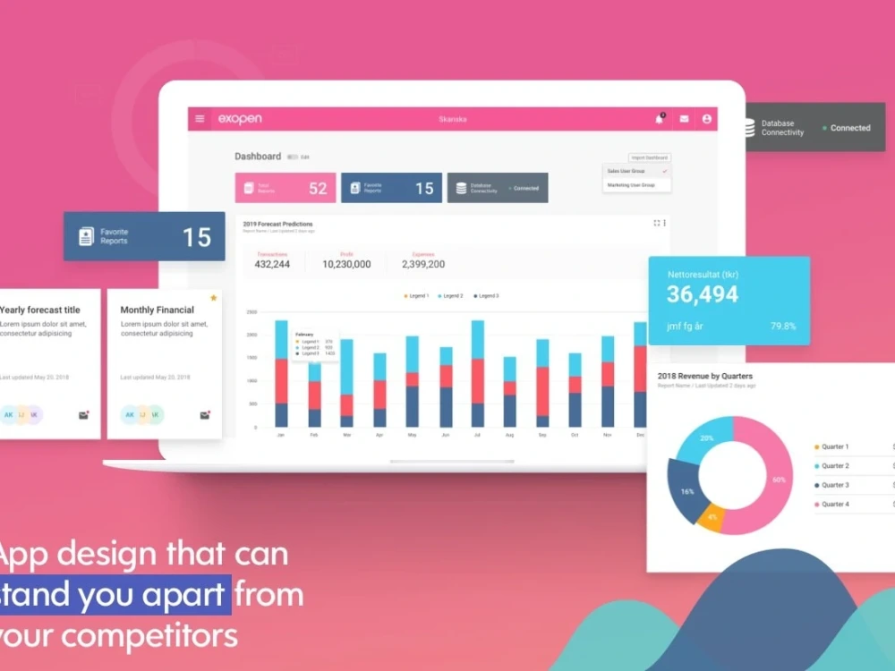 A modern web app interface | Upwork