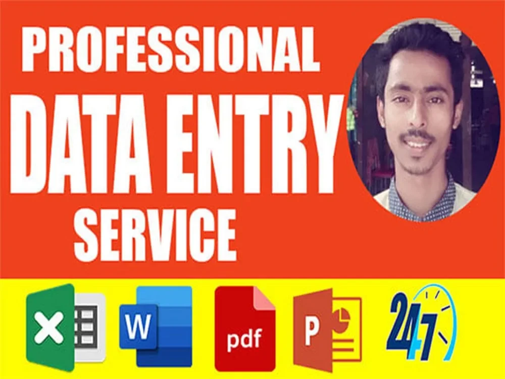 Data entry, copy paste and excel data entry | Upwork